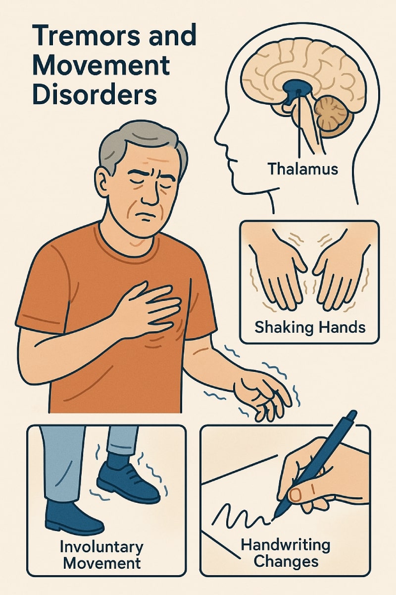 Tremors and Movement Disorders - Dandy Brain and Spine